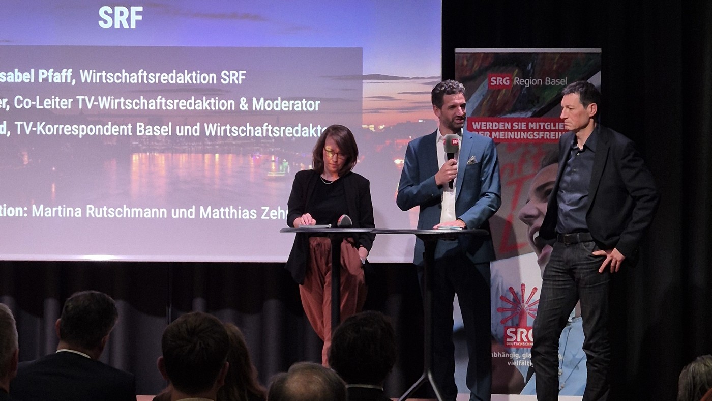 «Streitpunkt SRG»: Wirtschaft im Fokus. Was braucht die Wirtschaft in der Region Basel - und was ...